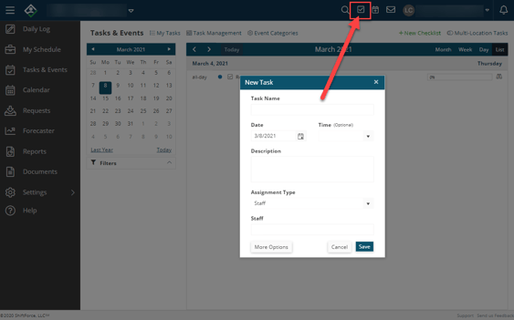 How to Create a Checklist in ShiftForce